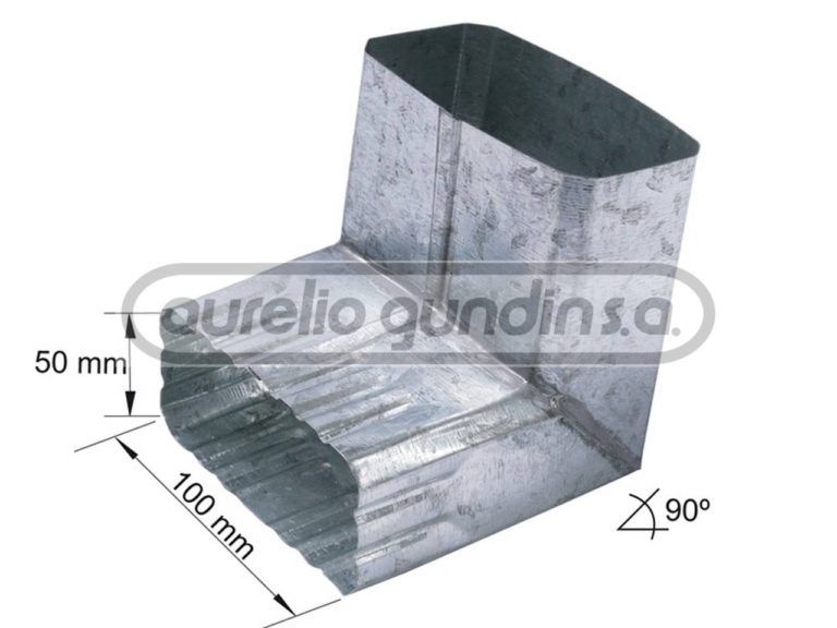 CODO RECTANGULAR EN CHAPA GALVANIZADA - Aurelio Gundin S.A.